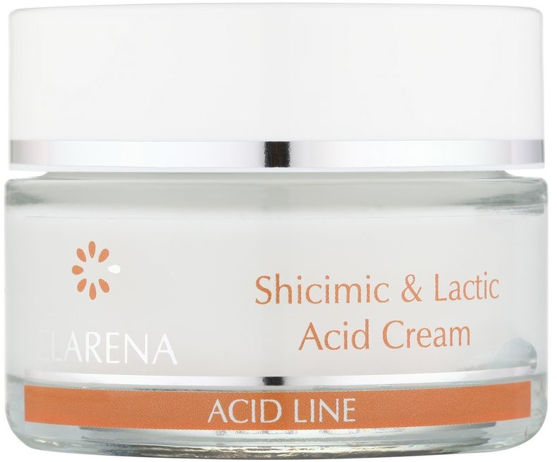 Clarena Acid Line Shicimic & Lactic Acid crème de nuit anti-rides ...