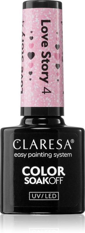 Claresa SoakOff UV/LED Color Love Story esmalte de uñas en gel | notino.es