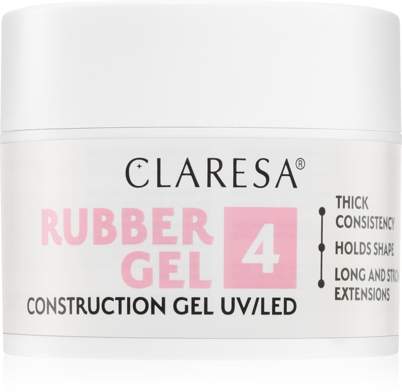 Claresa Rubber Gel Construction Gel UV/LED lengthening gel nail polish ...