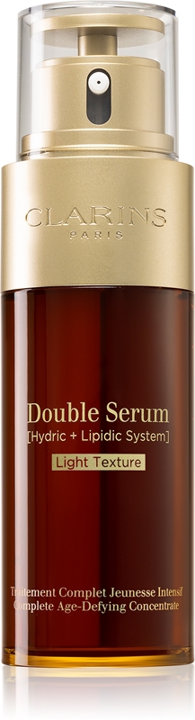 Clarins Double Serum Light Texture Intensive Serum with anti-ageing ...