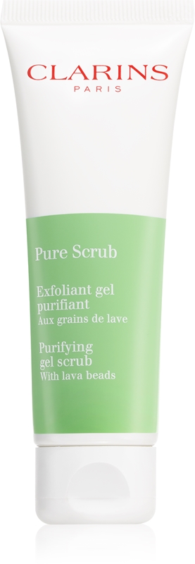 Clarins Pure Scrub Purifying Gel Scrub gel exfoliant pour peaux grasses ...