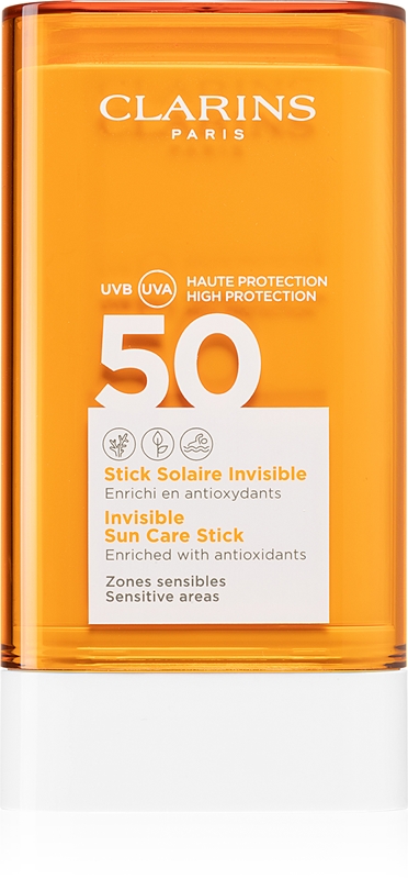 Clarins Invisible Sun Care Stick protection stick for sensitive areas SPF 50 | notino.co.uk