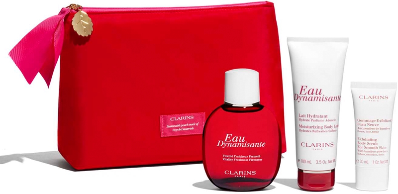 Clarins Eau Dynamisante Collection coffret (para todos os tipos de pele ...