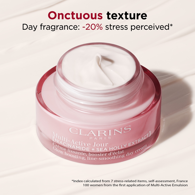 Clarins Multi-Active Day Cream All Skin Types crema lisciante e ...