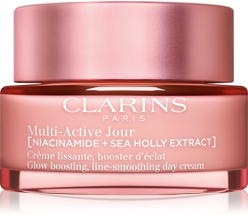 Clarins Multi-Active Day Cream Dry Skin cremă pentru netezirea și ...