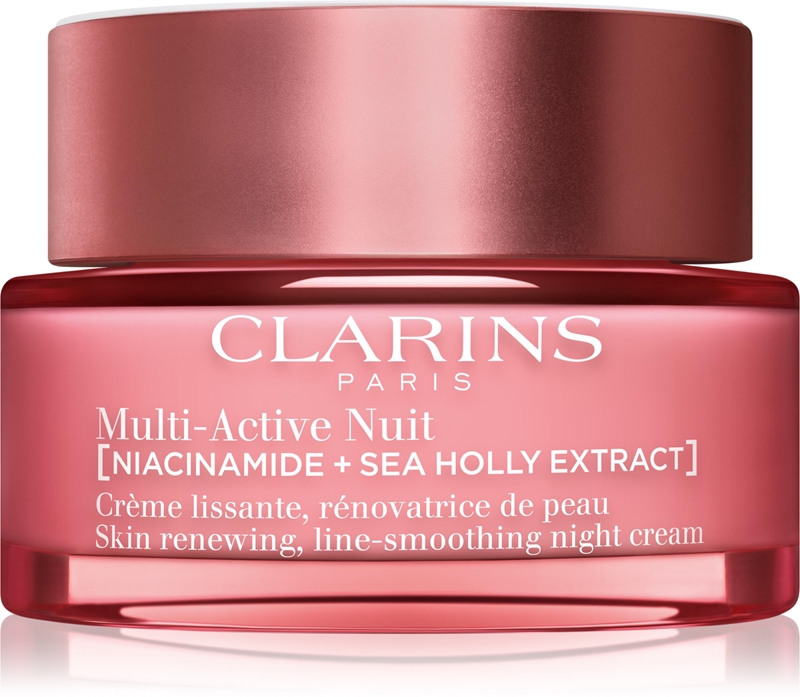 Clarins Multi-Active Night Cream All Skin Types obnovující noční krém ...