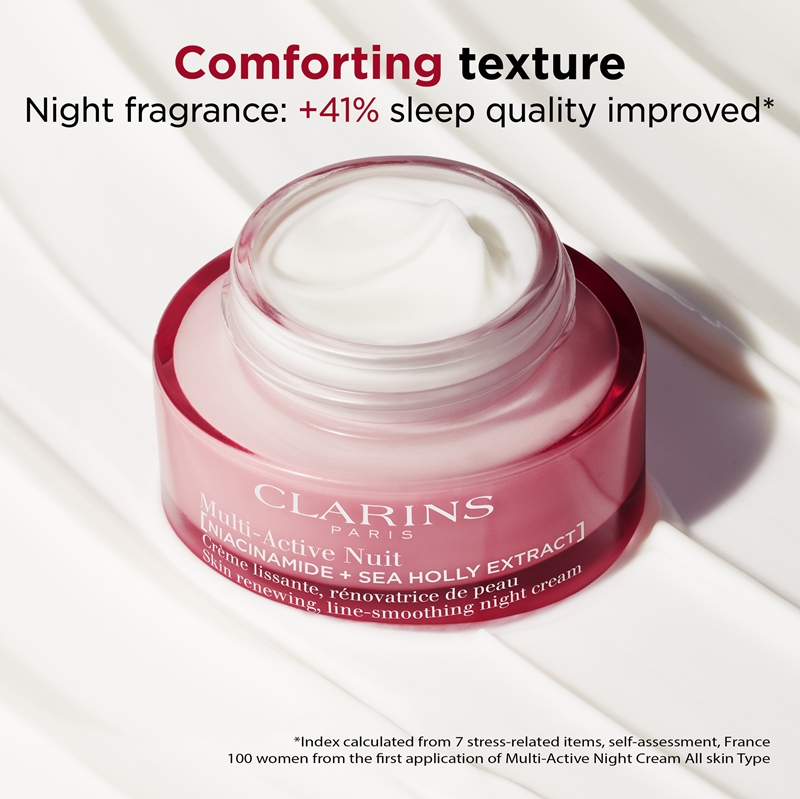 Clarins Multi-Active Night Cream All Skin Types erneuernde Nachtcreme ...