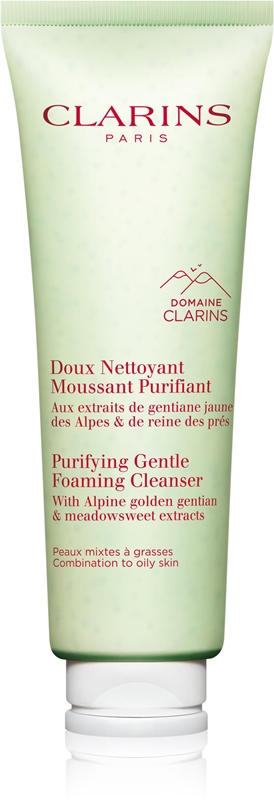 Clarins Cleansing Purifying Gentle Foaming Cleanser mousse de limpeza ...