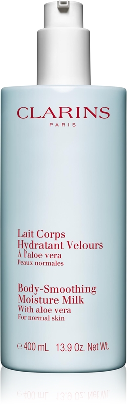 Clarins Body-Smoothing Moisture Milk with Aloe Vera hydratační tělové ...