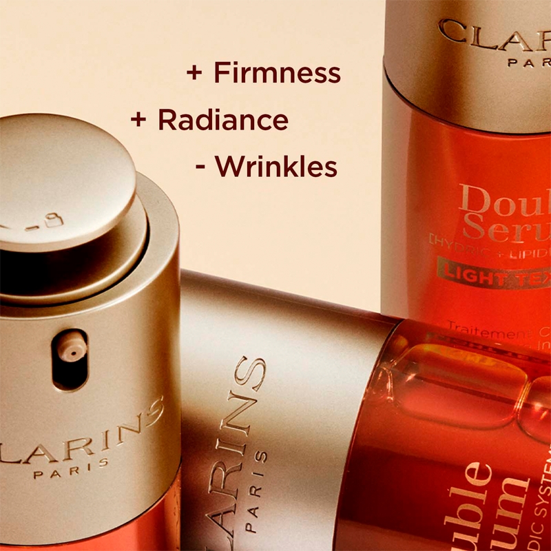 Clarins Double Serum Light Texture интензивен серум против стареене на ...