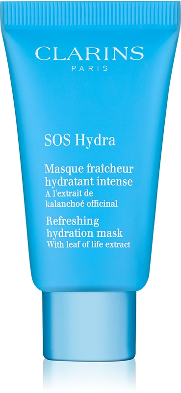 Clarins SOS Hydra Refreshing Hydration Mask refreshing moisturising ...
