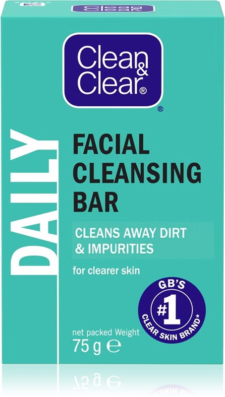 Clean & Clear Daily jabón limpiador sólido para el rostro | notino.es