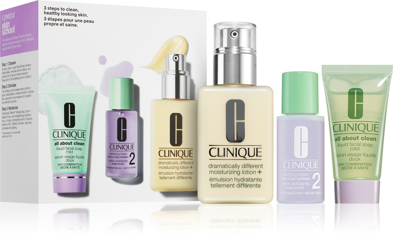 Clinique 3-Step Skin Care Kit gift set | notino.co.uk