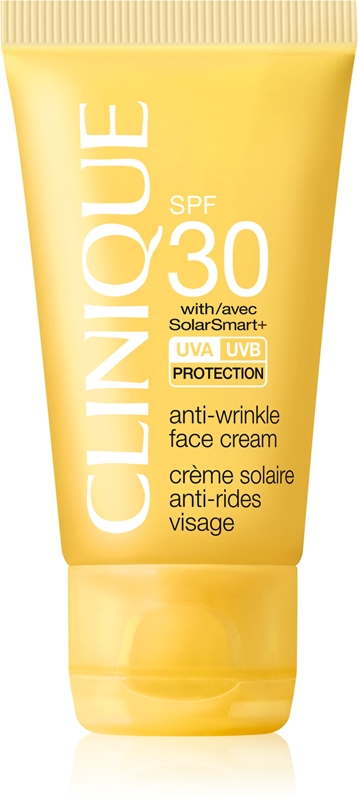 Clinique Sun SPF 30 Sunscreen Anti-Wrinkle Face Cream Anti-Wrinkle Face ...