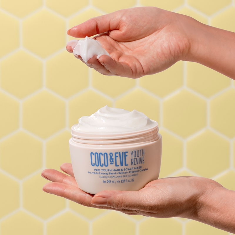 Coco & Eve Youth Revive Pro Youth Hair & Scalp Mask revitalising anti ...