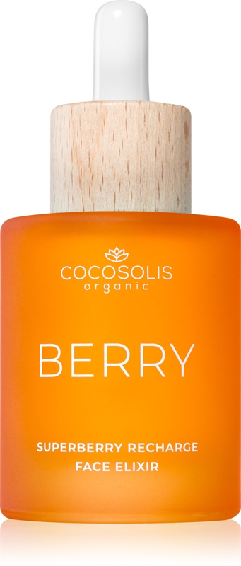 COCOSOLIS BERRY Superberry Recharge Face Elixir elixír pro výživu a ...