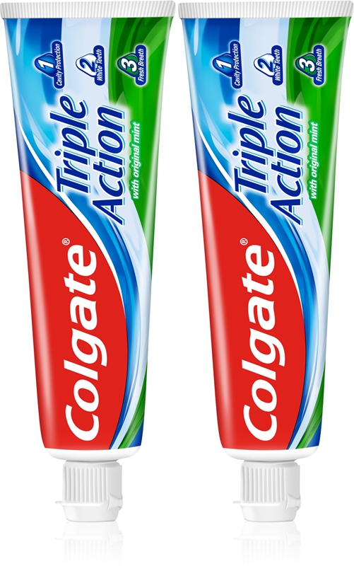Colgate Triple Action DUOPACK toothpaste | notino.co.uk