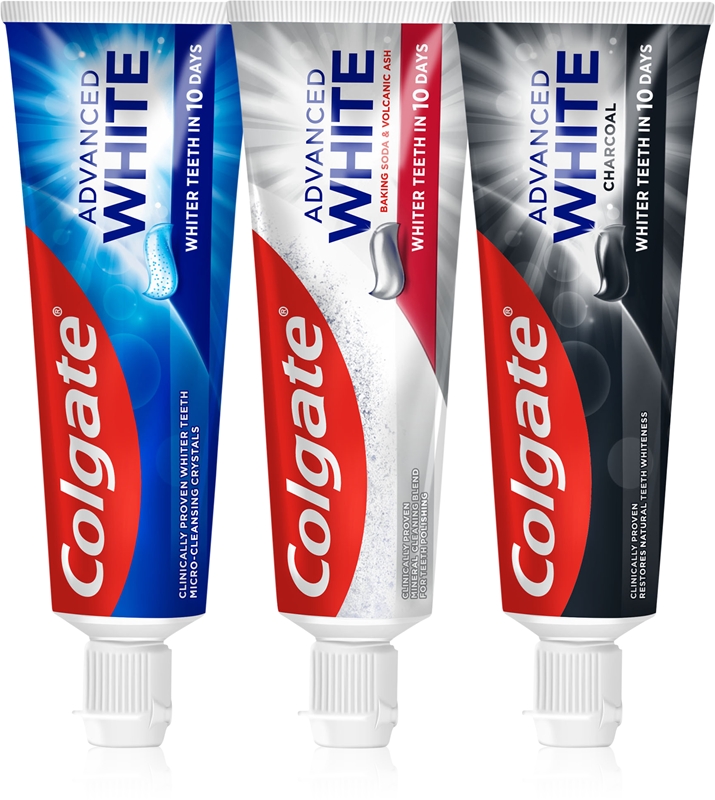 Colgate Advanced White Mix Trio whitening toothpaste | notino.co.uk