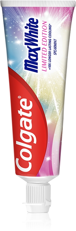 Colgate Max White Limited Edition Bleaching Zahncreme für den frischen ...