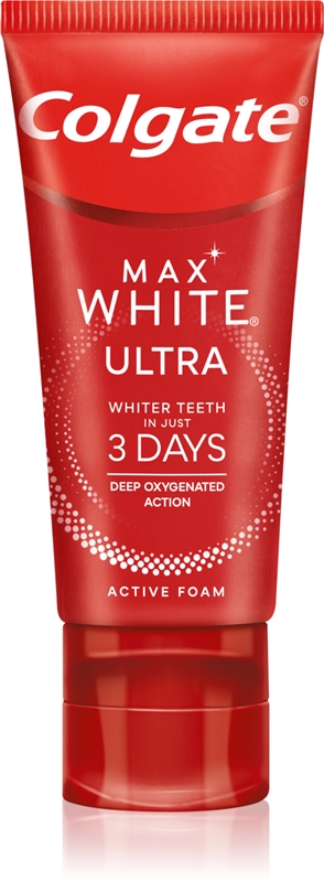 Colgate Max White Ultra Active Foam whitening toothpaste | notino.co.uk