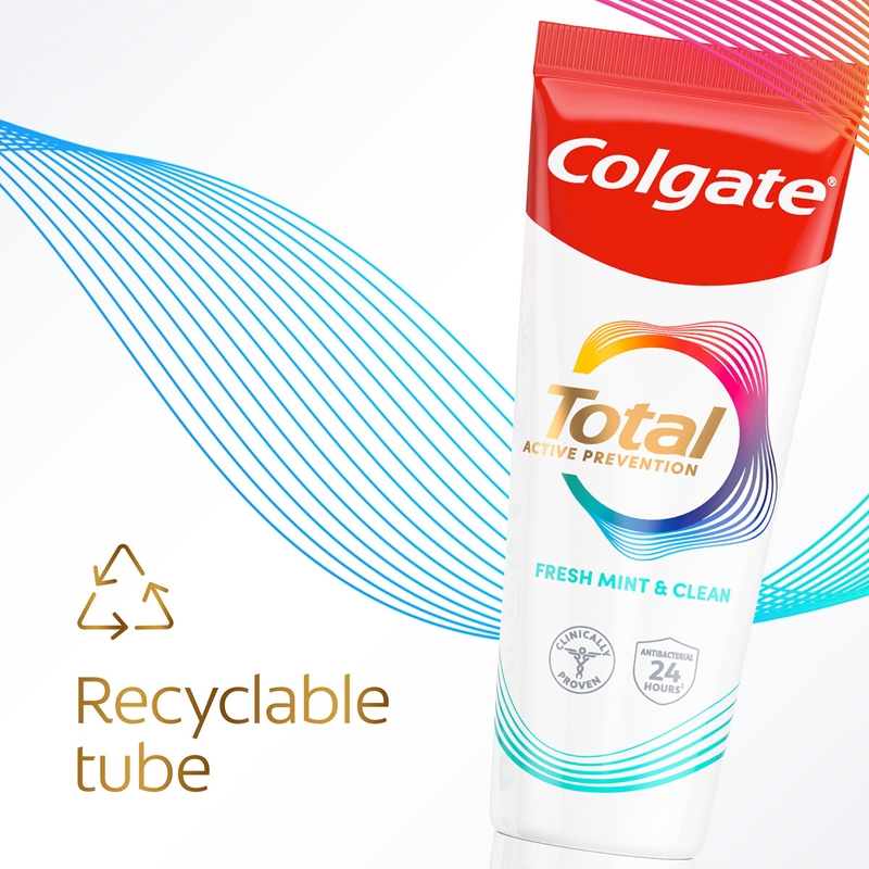 Colgate Total Active Fresh Mint Zahnpasta für frischen Atem | NOTINO