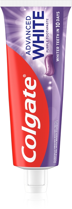 Colgate Advanced White Purple White Blegende tandpasta | notino.dk