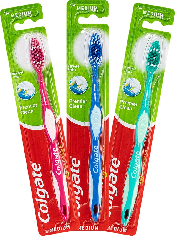 Colgate Premier Clean toothbrush medium | notino.co.uk