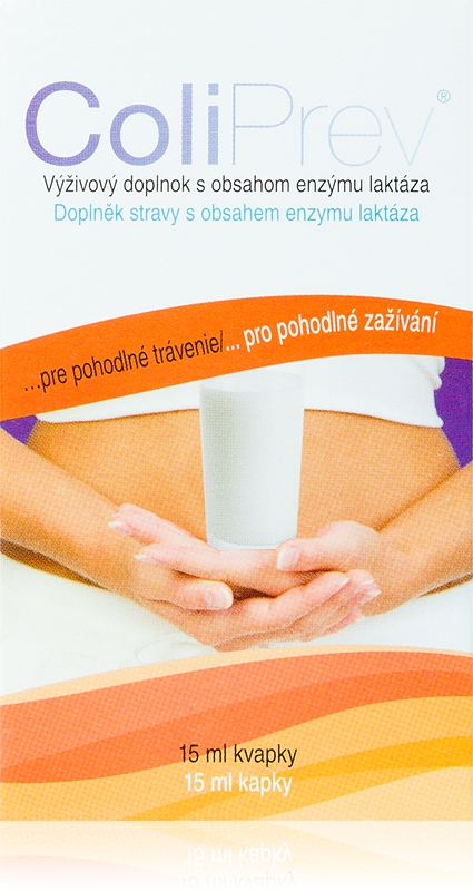 COLIPREV S obsahem enzymu laktáza kapky pro podporu trávení | notino.cz