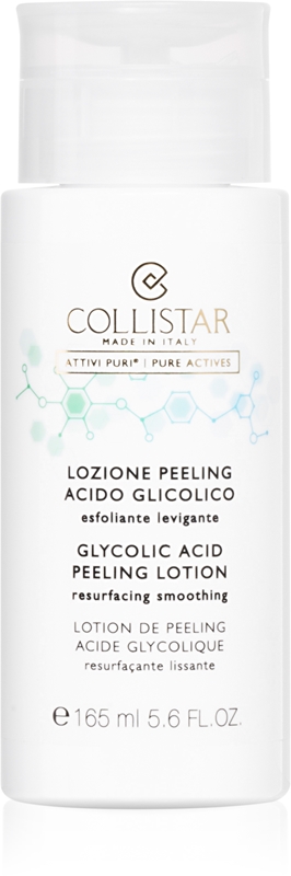 Collistar Attivi Puri Glycolic Acid Peeling Lotion tónico purificante e ...