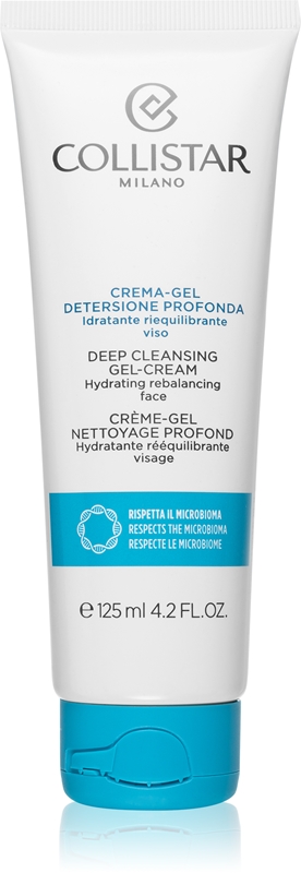 Collistar Deep Cleansing Gel-cream Moisturizing Cleansing Gel for the ...