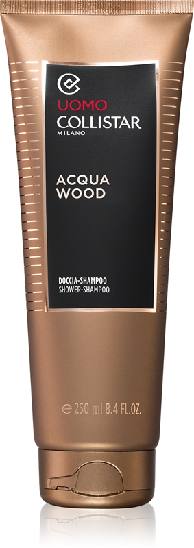 Collistar Uomo Acqua Wood Shower Shampoo douche-shampoing pour homme ...