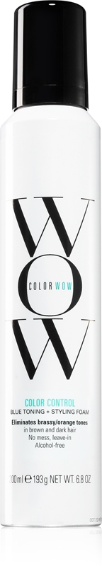 Color WOW Color Control Blue Toning + Styling Foam mousse teintée pour ...
