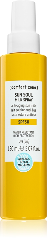 Comfort Zone Sun Soul SPF 30 hydrating suntan lotion with anti-ageing ...