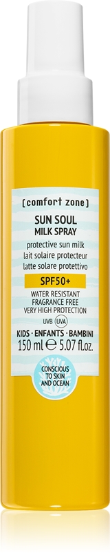 Comfort Zone Sun Soul Kids spray-on sunscreen lotion for children ...