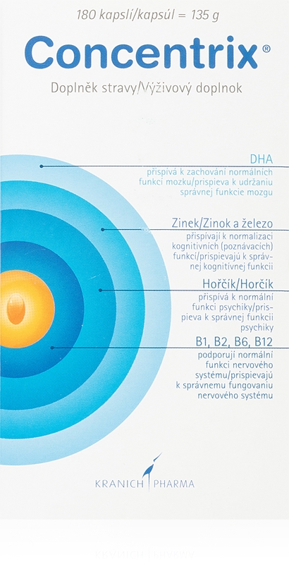 Concentrix Concentrix kapsle pro podporu činnosti nervové soustavy ...