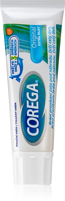Corega Original Extra Strong Denture Adhesive with extra strong hold ...