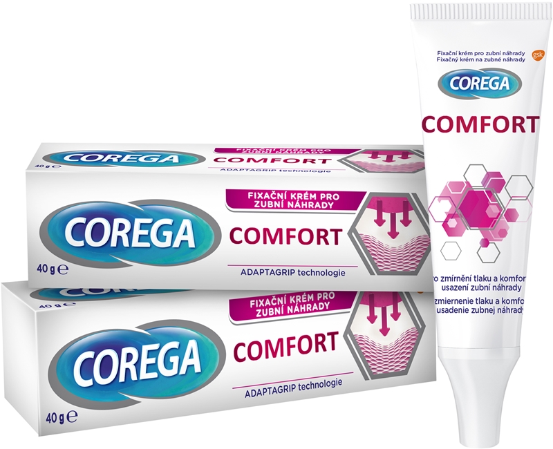 Corega Comfort fixačný krém pre zubnú náhradu | notino.sk
