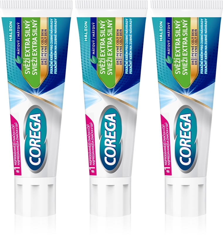 Corega Fresh Extra Strong Denture Adhesive | notino.ie