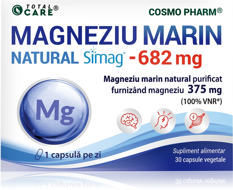Cosmo Pharm Magneziu Marin Natural capsule pentru suplimentarea ...