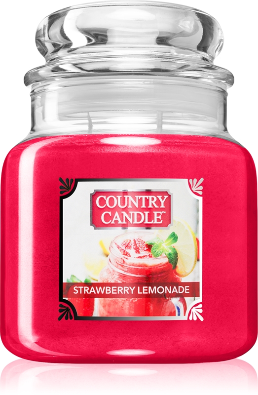 Country Candle Strawberry Lemonade scented candle | notino.co.uk
