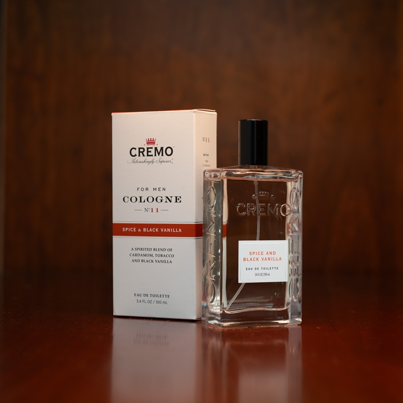 Cremo Spice & Black Vanilla Spray Cologne Eau de Cologne for men ...