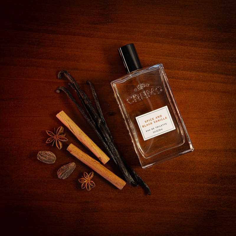 Cremo Spice & Black Vanilla Spray Cologne água de colónia para homens ...