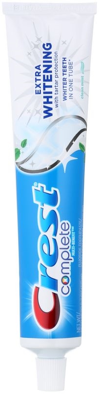 Crest Complete Extra Whitening Whitening Toothpaste For Complete ...