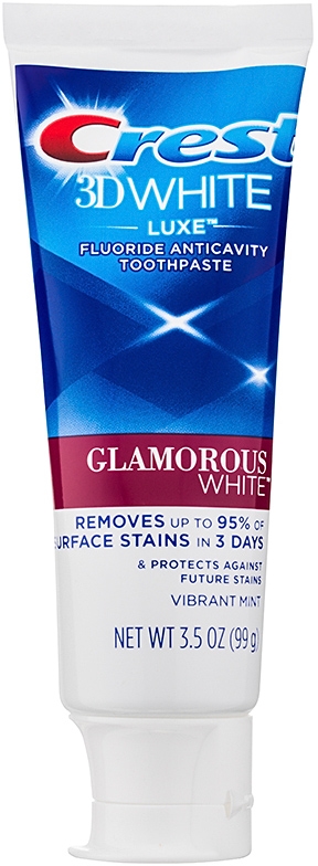Crest 3D White Luxe Glamorous White Whitening Toothpaste with Fluoride ...