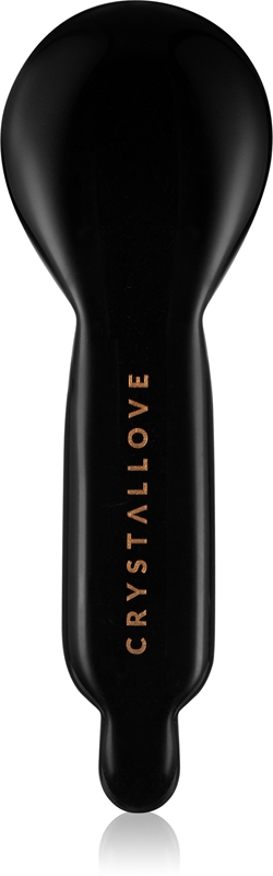 Crystallove Black Obsidian Spoon Eye Gua Sha masážna pomôcka na očné okolie | notino.sk