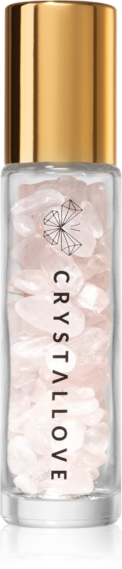Crystallove Rose Quartz Oil Bottle Roll-on con cristalli | notino.it