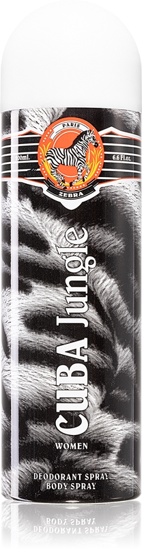 Cuba Jungle Zebra Deodorant for women | notino.ie