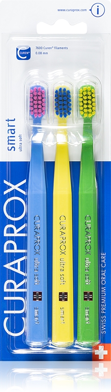 Curaprox 7600 Smart Ultra Soft toothbrush with a short head | notino.co.uk