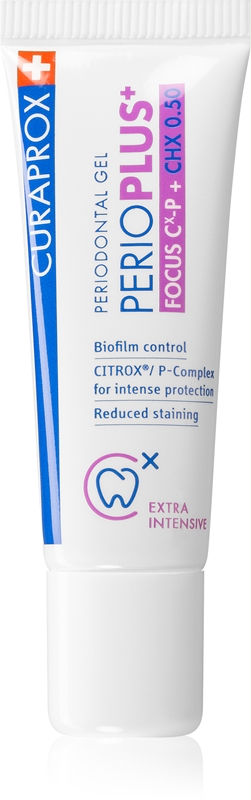 Curaprox Perio Plus+ Focus 0.50 CHX dentální gel recenze | notino.cz