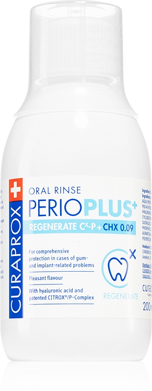 Curaprox Perio Plus+ Regenerate 0.09 CHX enjuague bucal | notino.es